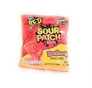 Amazon.com : Sour Patch Kids Limited Edition Just Red : Grocery ...