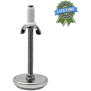 Amazon.com: Adjust-A-Glide 5" Inch Legs Adjustable Height Threaded Bed ...