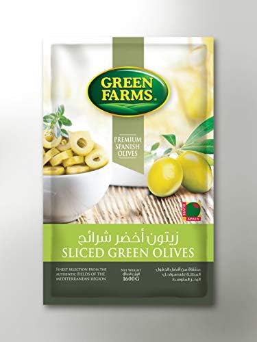 Green Farms Slices Green Olives Pouch, 1.6g - Pack of 1 price in Saudi ...