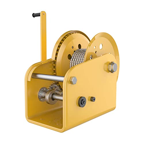 XWZ Hand Crank Bearing Winch 1200/1800/2600lbs Boat Trailer Winch, Two ...