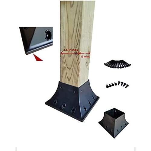 Amazon.com: 4x6 post brackets