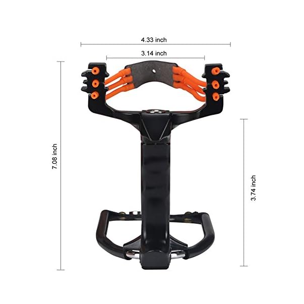 Easimgo Professional Slingshot Set, Y Shot Hunting Slingshot for Adults ...