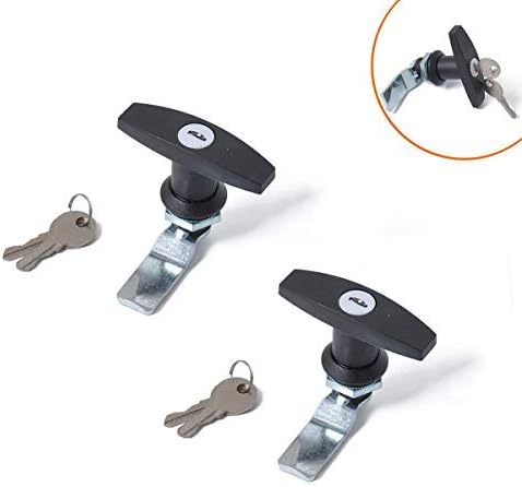 MASO 2x T-Handle Door Lock Latch Truck Cap Camper TrailerCabinet T ...
