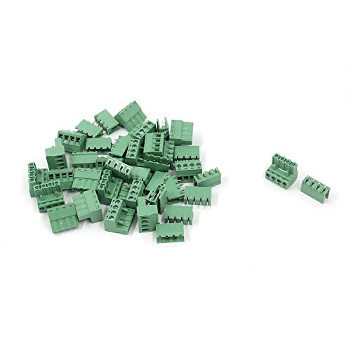 MTMTOOL 20 Set 4-Pin 5.08mm Pitch Male Female PCB Screw Terminal Block Connector in Oman | Whizz