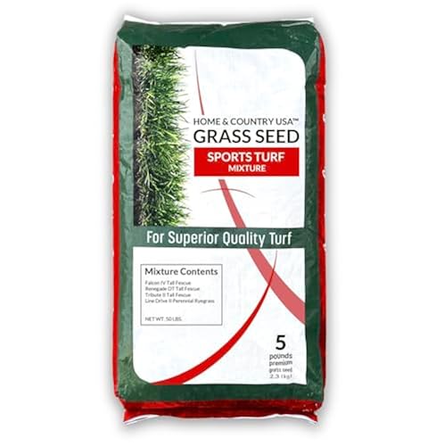 Sports Mix Blend of Tall Fescue Grass Seed, and Perennial Ryegrass ...