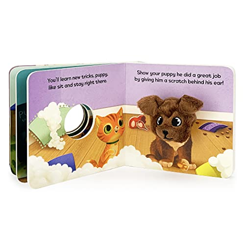 Puppy Love Finger Puppet Board Book for Little Dog Lovers, Ages 1-4 ...
