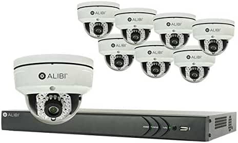 Amazon.com : Alibi 8-Camera 3.0 Megapixel 65' IR IP Outdoor Video ...