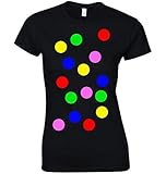 Children's Coloured Spotty Dotty T Shirt: Amazon.co.uk: Clothing