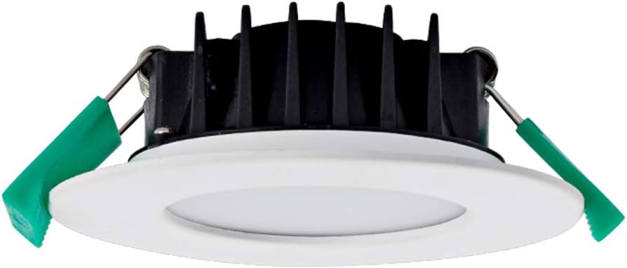 ALUX LED Ceiling Light Fitting Dimmable Recessed Downlight Kit 8W IP44 ...