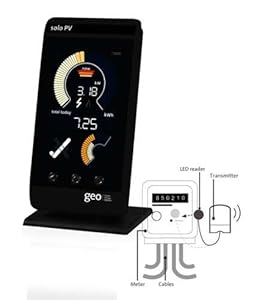 GEO Solo PV Solar Panel Photovoltaic Energy Monitor: Amazon.co.uk ...