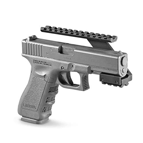 360 Tactical Pistol Rail Front Machined Aluminum No Gunsmithing Weaver ...