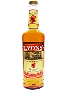 Amazon.com : Lyons Premium Caramel Syrup, 33.8 fl. oz. : Grocery ...