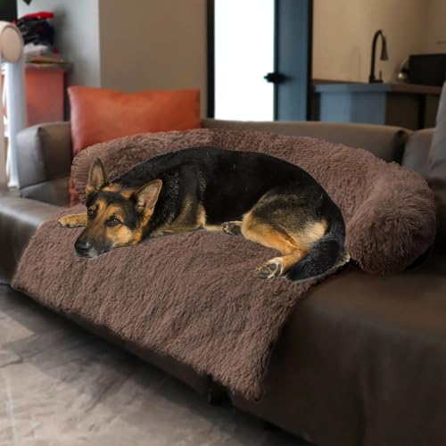 Dogs/Cats Bed Mats, Couch Cover for Dogs, Sofa Style Luxurious Mat for ...