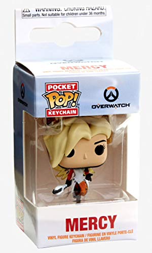 Funko Pop Keychain: Overwatch - Mercy Collectible Figure, Multicolor ...