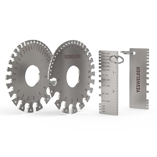 YESWELDER Round Dual Sided Metal Sheet Gage & Metal Sheet Thickness ...