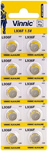 20 x Vinnic AG9 1.5 V l936F Alkaline Batteries: Amazon.co.uk: Electronics