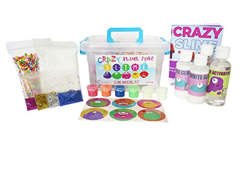 Crazy Slime Time DIY Slime Kit- Complete 30 piece | Jug of Milk Fashions