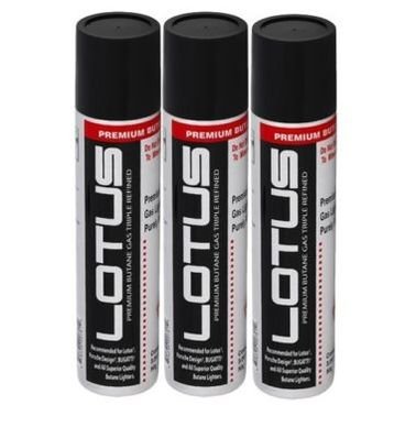 Lotus Butane 90ML - 3 Pack - MasterBasser