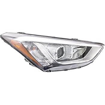 Amazon.com: Headlight for HYUNDAI SANTA FE 2013-2016 RH Assembly LED ...