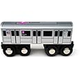 Amazon.com: Munipals Wooden Railway NYC Subway Car 7 : Toys & Games
