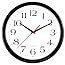 Amazon.com: Universal 11381 Indoor/Outdoor Clock, 13 1/2", Black: Home ...