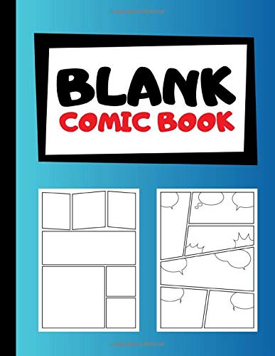 Blank Comic Book: Create Your Own Comics | Blank Comic Templates | 105 ...