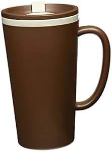 Amazon.com | Copco Cone Double-Wall Desk Mug, 16-Ounce, Brown: Coffee ...