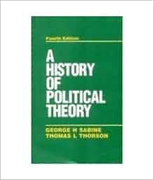 History Of Political Theory/4Th Edn: G.H. SABINE: 9788120417069: Amazon ...