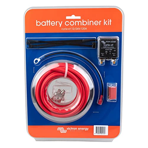 Victron Energy Cyrix-ct 12-Volt or 24-Volt 120 Amp Battery Combiner Kit ...
