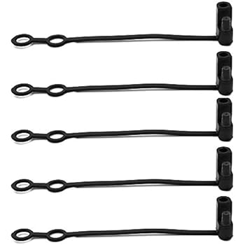 Amazon.com: Two Pin Plug Replacement Weather Cap,SAE Waterproof Cover ...