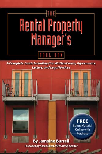 The Rental Property Manager's Toolbox: A Complete Guide Including Pre ...