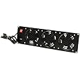 Amazon.com: NavePoint Rack Mount Server Cabinet 3 Fan Cooling Panel ...