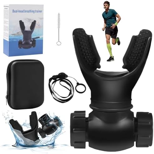 Upgraded Breathing Trainer,Portable Resistance Exercise Device with ...