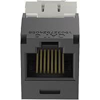 Amazon.com: Panduit Mini-Com TX6 Plus Giga-Channel Cat6 Jack, Red, Box ...