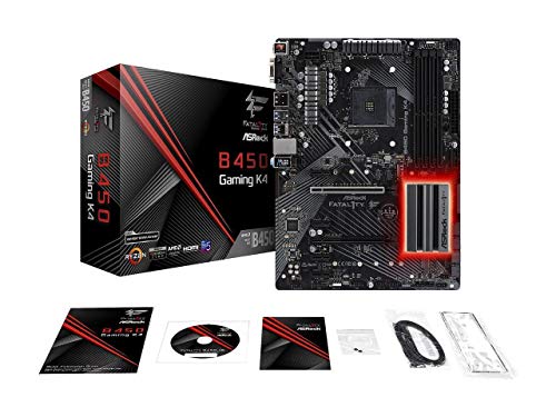ASRock ATX Motherboard (B450 Gaming K4)