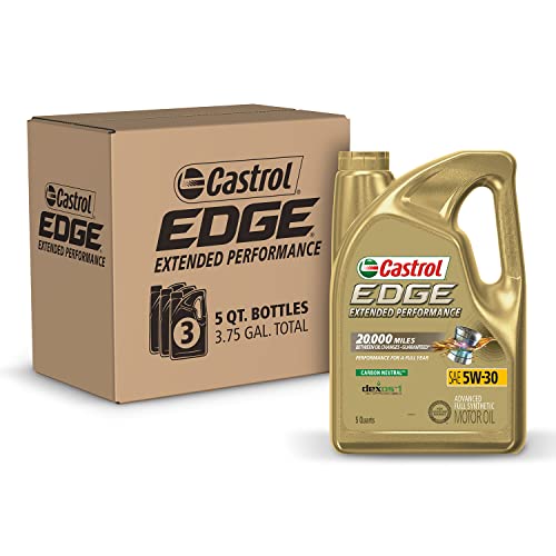 Castrol Edge Extended Performance 5W-30 Advanced Full Synthetic Motor ...