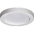 GREENLUX 5" LED Flush Mount Ceiling Light，120V 11W 600LM，3000K Warm ...