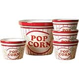 Retro Ceramic Popcorn Bowl - The Green Head