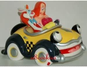 Amazon.com: Disney Roger Rabbit, Jessica & Benny the Taxi Cab Cookie ...