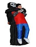 Inflatable Grim Reaper Illusion Costume - The Green Head