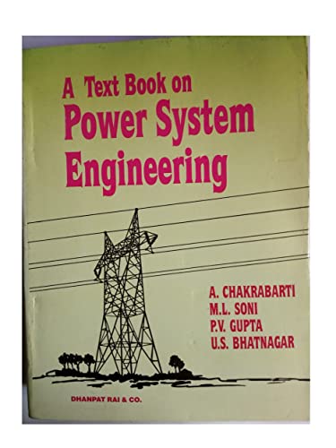 A Text Book on Power System Engineering: 9788177000207: Amazon.com: Books
