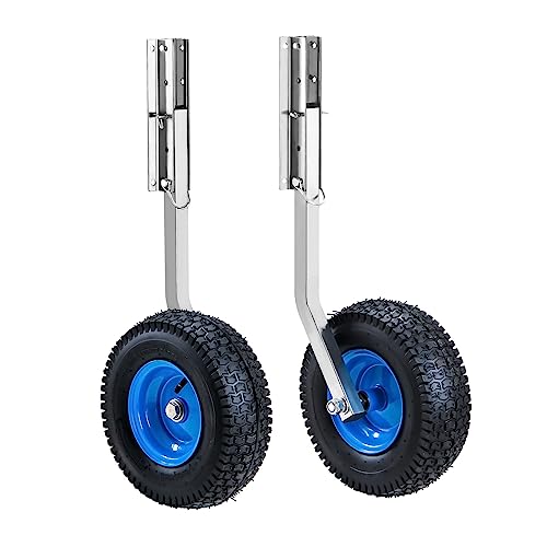 Boat Transom Launching Wheels VEVOR 12" Boat Launching Wheels, Boat ...
