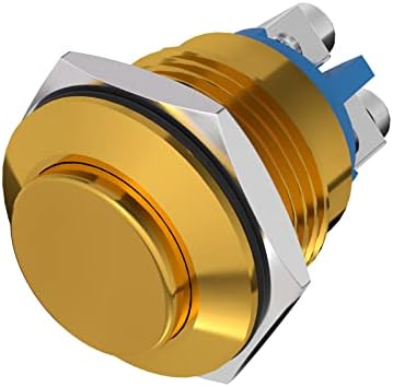 APIELE 16mm Momentary Push Button Switch High Round Cap Waterproof ...