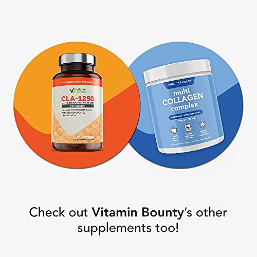 Vitamin Bounty CLA 1250mg - Conjugated Linoleic Acid, CLA for Women and ...