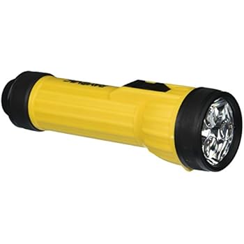 Rayovac 2D Industrial Yellow Flashlight with Krypton Bulb and Magnet ...