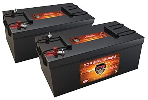 Qty: (2) VMAX XTR8D-310 8D 12 Volt 310Ah Deep Cycle AGM SLA 12V 310Ah ...