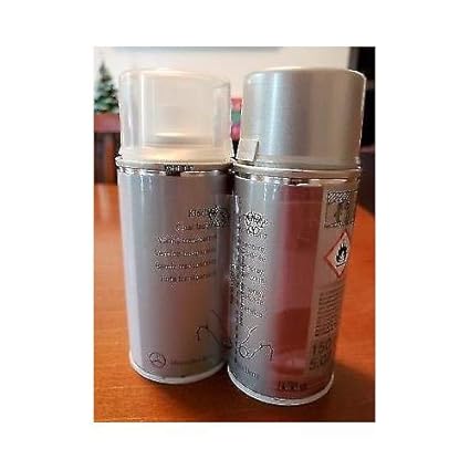 Amazon.com: Mercedes Benz Touch-Up Paint Spray Set Lunar Blue 890 ...