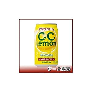 Amazon.com : Suntory CC Lemon 350ml cans X24 pieces : Grocery & Gourmet ...