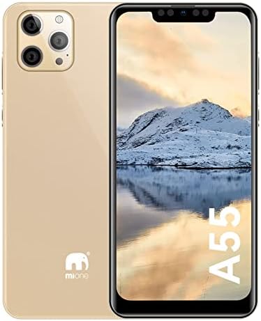 Smartphone Android, Mione 6.53” HD+ Full Screen, Face Unlock + Dual Sim ...