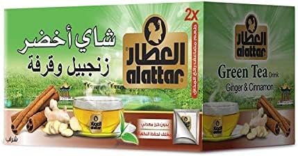 Green tea Cinnamon & Ginger 20 Bags Alattar price in UAE | Amazon UAE ...